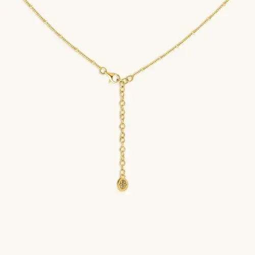 KARMA AND LUCK Endless Link Diamond Cut Chain Necklace