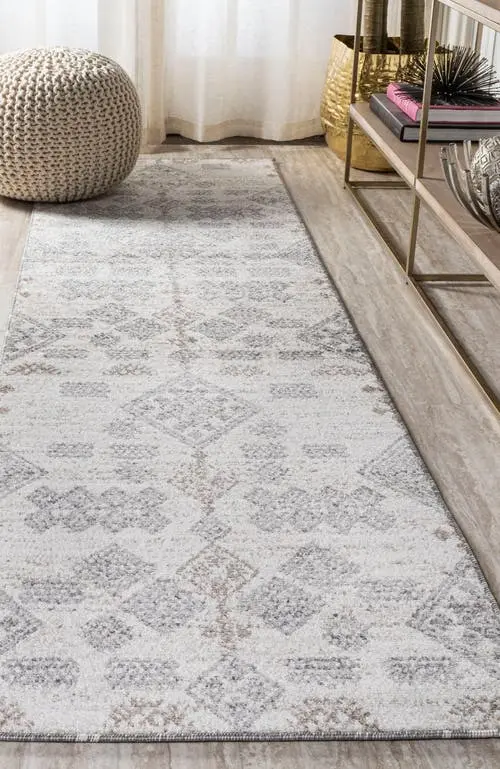 JONATHAN Y Bhalil Berber Diamond Geometric Area Rug