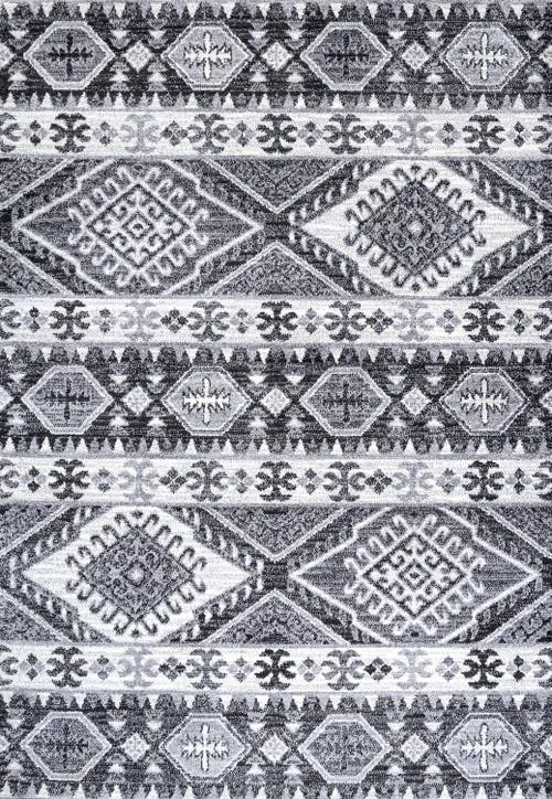 JONATHAN Y Sura Modern Kilim Geometric Area Rug - Gray/anthracite