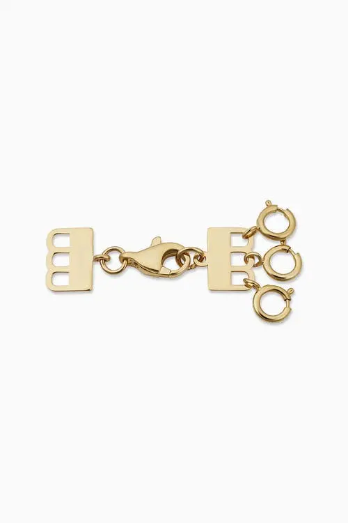 ORADINA 14k Gold Layer Me Clasp - Yellow Gold