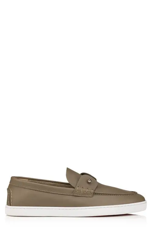 CHRISTIAN LOUBOUTIN Chambeliboat Flat Loafer - E448-silex