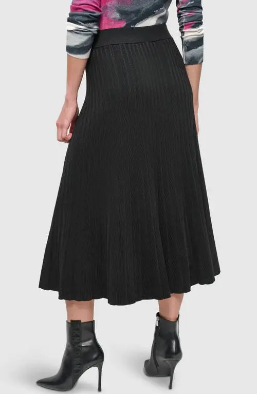 Dkny Ribbed Sweater Skirt