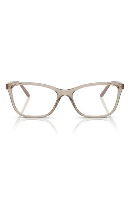 VOGUE 52mm Butterfly Eyeglasses - Caramel