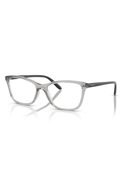 VOGUE 52mm Butterfly Eyeglasses - Transparent Grey