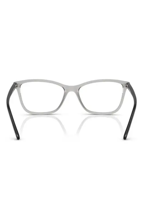 VOGUE 52mm Butterfly Eyeglasses - Transparent Grey