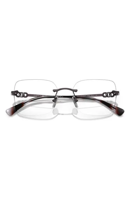 VOGUE 53mm Square Eyeglasses - Violet