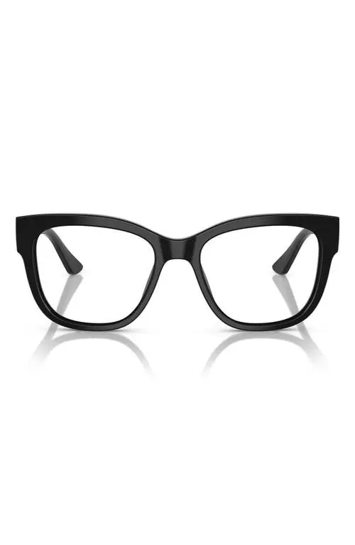 VOGUE 53mm Square Optical Glasses - Black