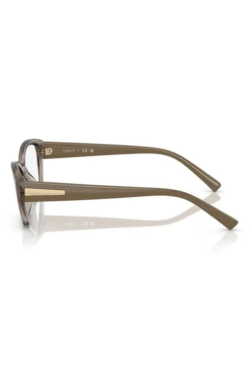 VOGUE 53mm Cat Eye Optical Glasses