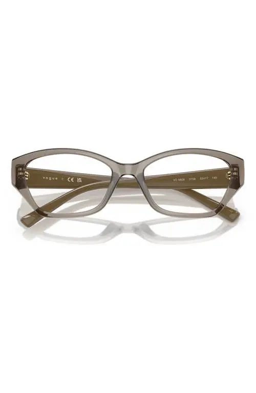 VOGUE 53mm Cat Eye Optical Glasses