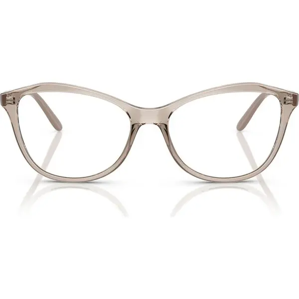 VOGUE 52mm Irregular Eyeglasses - Caramel
