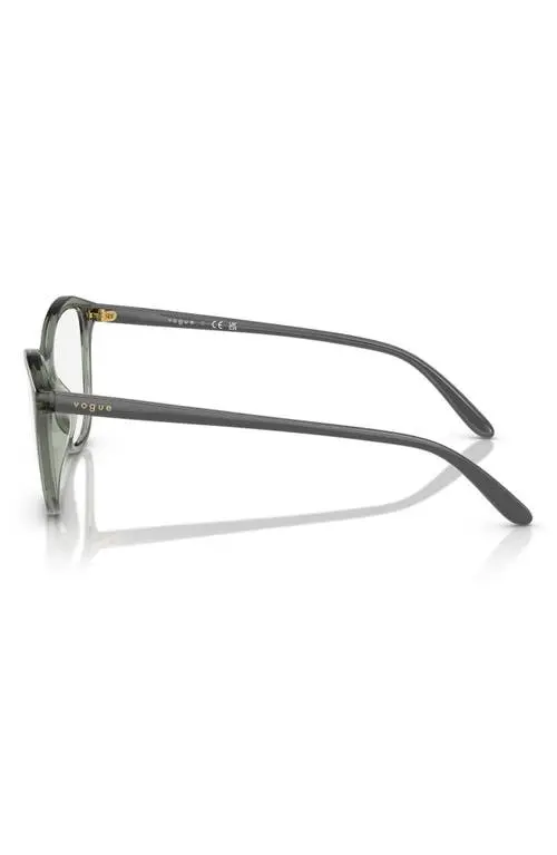 VOGUE 52mm Irregular Eyeglasses - Green