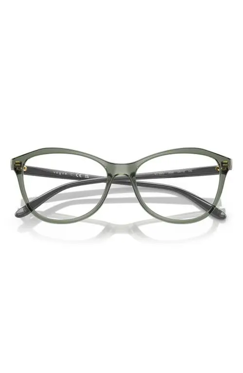 VOGUE 52mm Irregular Eyeglasses - Green