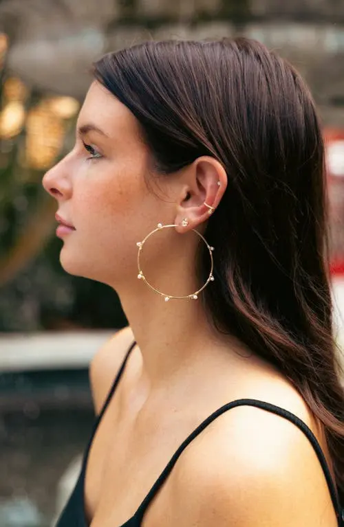ALBISIA Selia Hoop Earrings