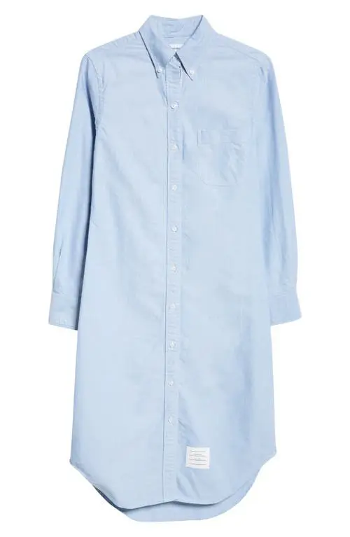 Thom Browne Knee Length Button-down Shirt