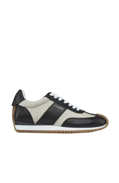 J/SLIDES NYC Lilith Low Top Sneaker - Black/off White