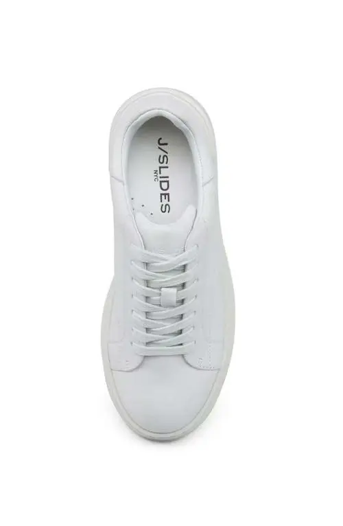 J/SLIDES NYC Jo Leather Sneakers - White