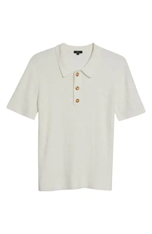 Rails Nathan Cotton Blend Polo Sweater