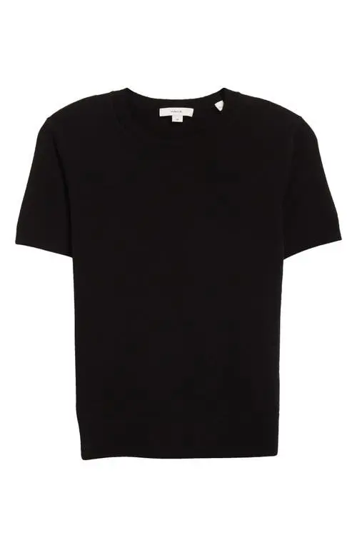 Vince Wool & Cashmere Blend Crewneck Sweater - Black