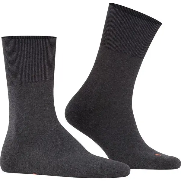 Falke Gender Inclusive Run Crew Socks - Dark Grey
