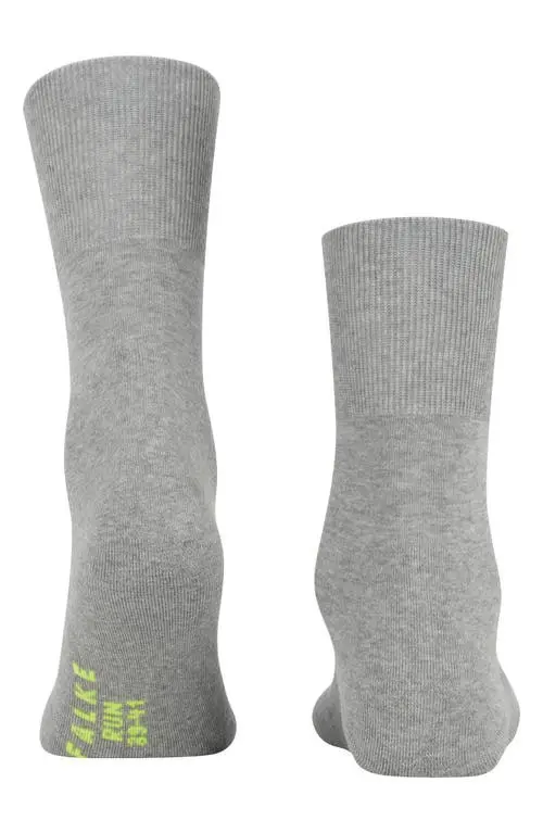 Falke Gender Inclusive Run Crew Socks - Light Grey