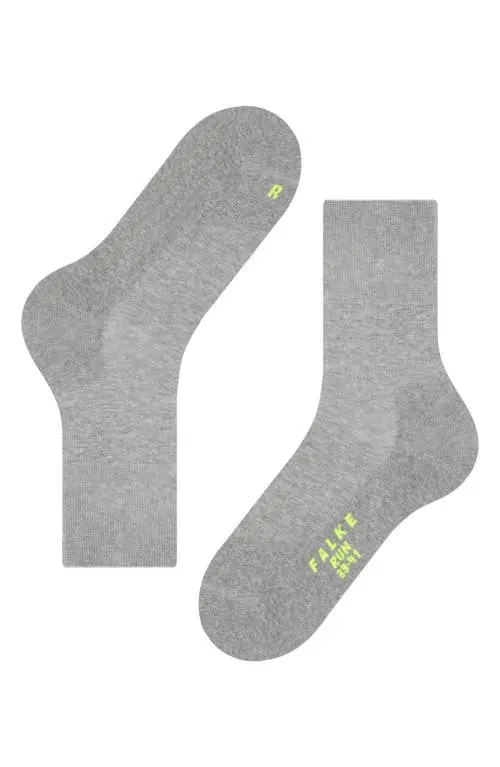 Falke Gender Inclusive Run Crew Socks - Light Grey
