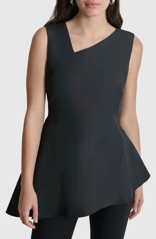 Dkny Memory Taffeta Top
