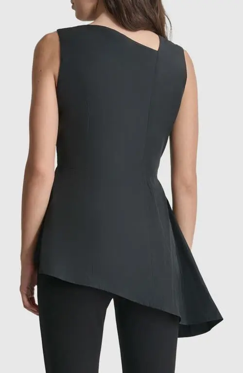Dkny Memory Taffeta Top