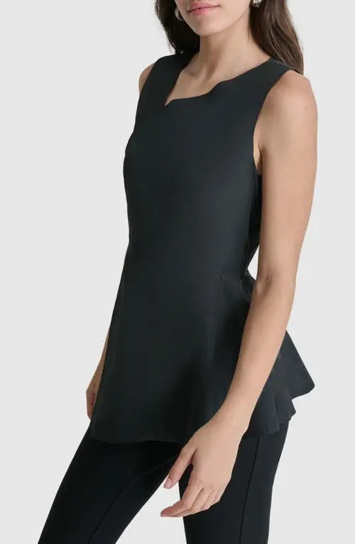 Dkny Memory Taffeta Top