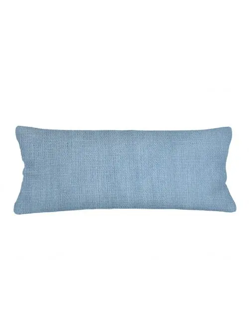 Anaya So Soft Linen Body Pillow With Down Alternative Insert - Coastal Blue
