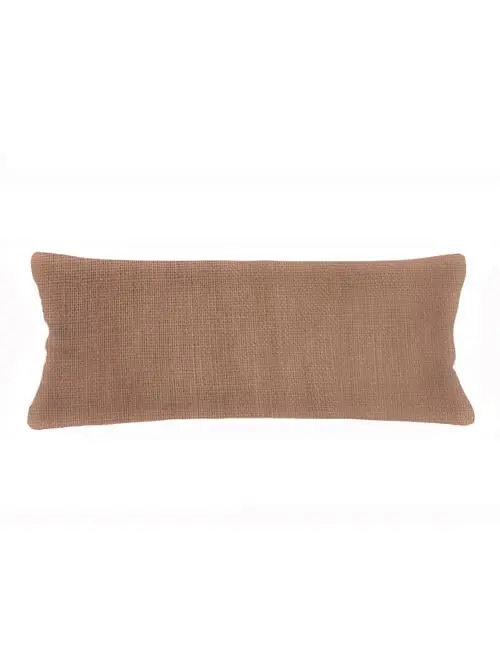 Anaya So Soft Linen Body Pillow With Down Alternative Insert - Latte