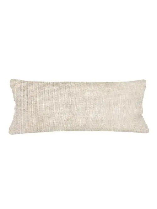 Anaya So Soft Linen Body Pillow With Down Alternative Insert - Natural Beige