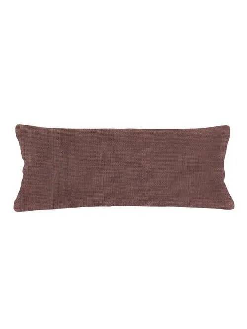 Anaya So Soft Linen Body Pillow Cover Only - Chestnut Brown