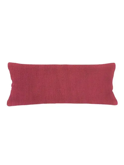 Anaya So Soft Linen Body Pillow Cover Only - Red
