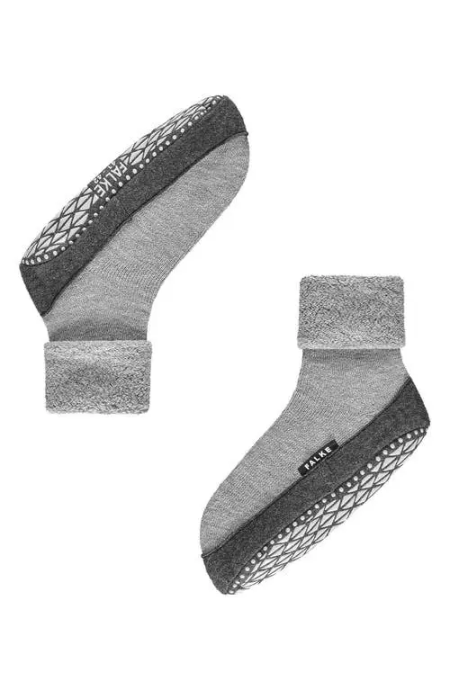 Falke Cozyshoe Wool-blend Sock Slippers - Light Grey
