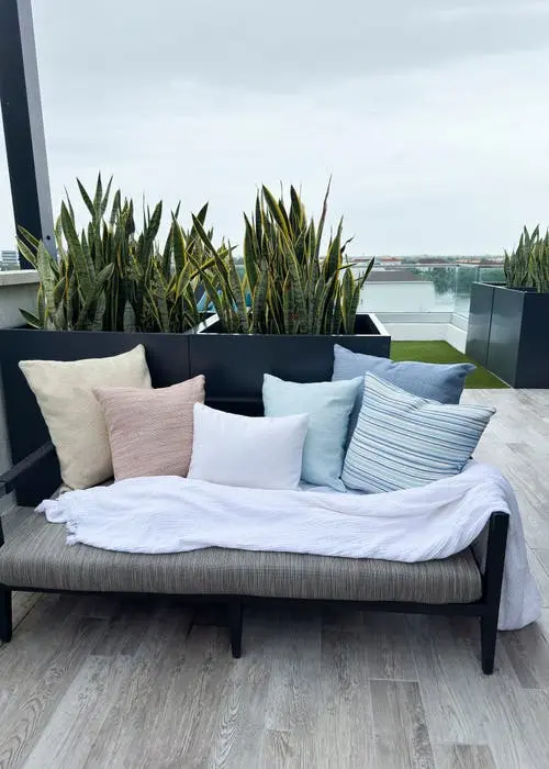 Anaya Yacht Stripe Indoor Outdoor Pillow