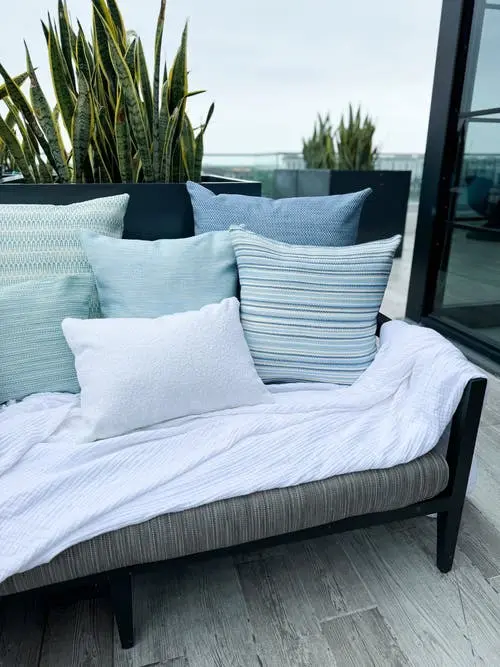 Anaya Yacht Stripe Indoor Outdoor Pillow