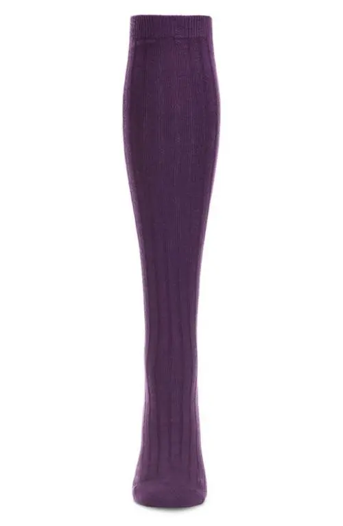 MEMOI Soft Rib Knee High Socks