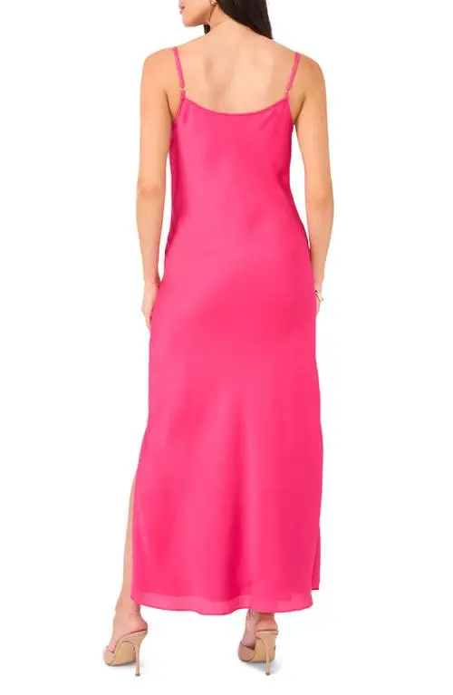 Vince Camuto Cowl Neck Satin Slipdress