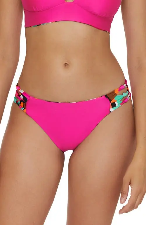 Trina Turk Swoop Reversible Hipster Bikini Bottoms