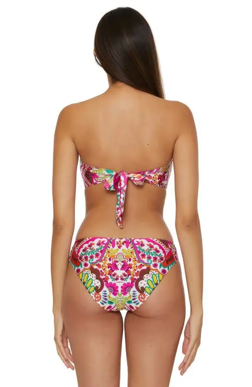 Trina Turk Hawaiian Bandeau Bikini Top