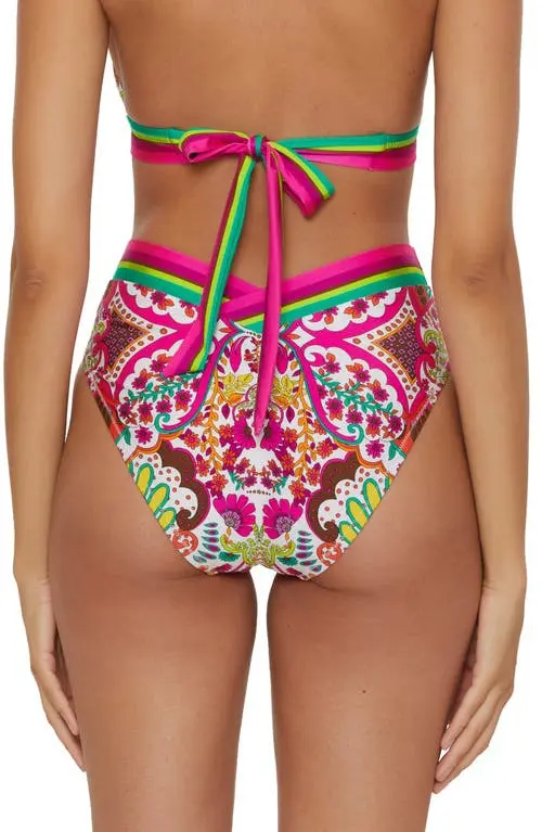 Trina Turk High Waisted Bikini Bottom