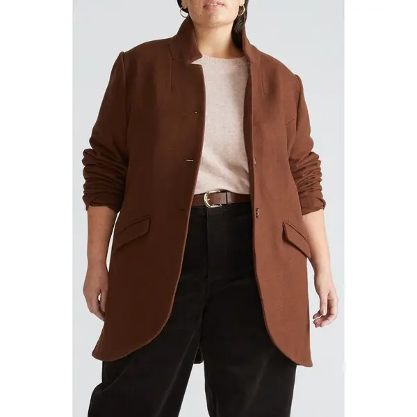 Universal Standard Beas Jacket - Custom Brown