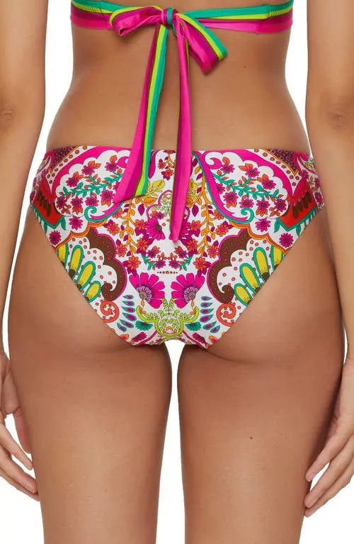 Trina Turk Hawaiian Side Tab Hipster Bikini Bottoms