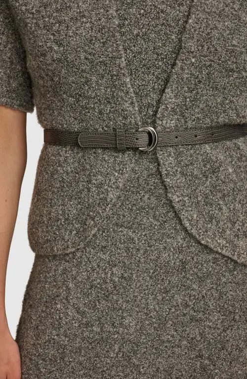Donna Karan New York Bouclé Cardigan & Sheath Dress Set