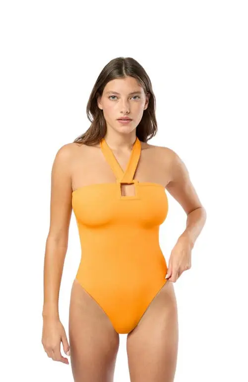 Onia Poppy One-piece Swimsuit - Apricot
