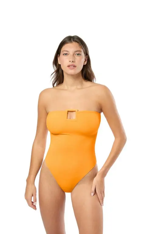 Onia Poppy One-piece Swimsuit - Apricot