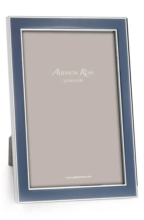 ADDISON ROSS LONDON Enamel Picture Frame - Blue
