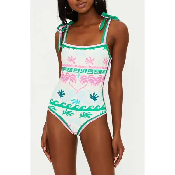 Beach Riot Shona One-piece Swimsuit - Tropical Palm