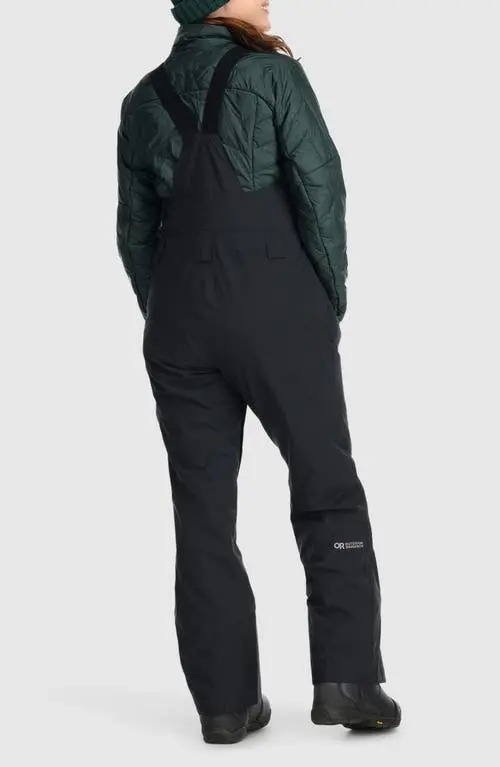 OUTDOOR RESEARCH Snowcrew Waterproof Insulated Bibs - Black