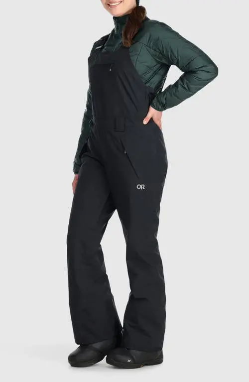 OUTDOOR RESEARCH Snowcrew Waterproof Insulated Bibs - Black